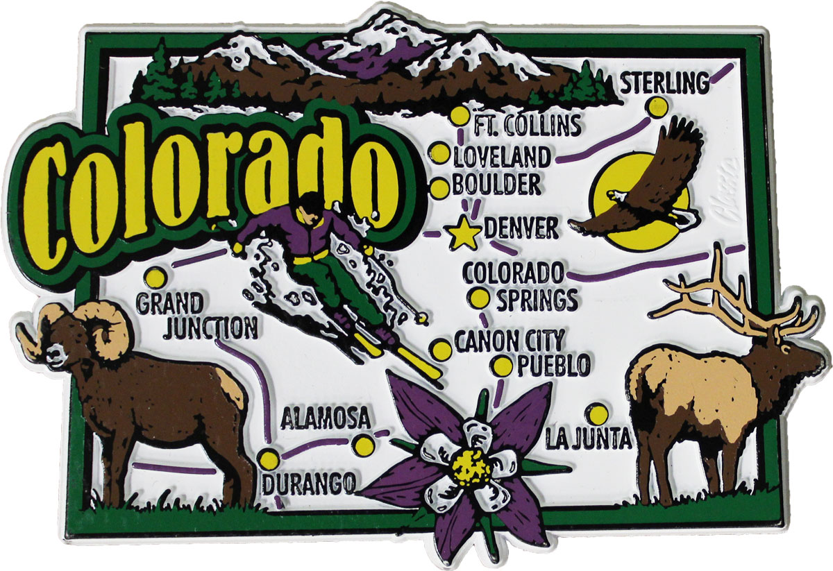 Buy Colorado Magnet | Flagline