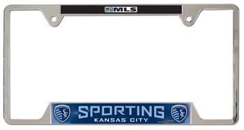 Buy Kansas City Sporting Metal License Plate Frame | Flagline
