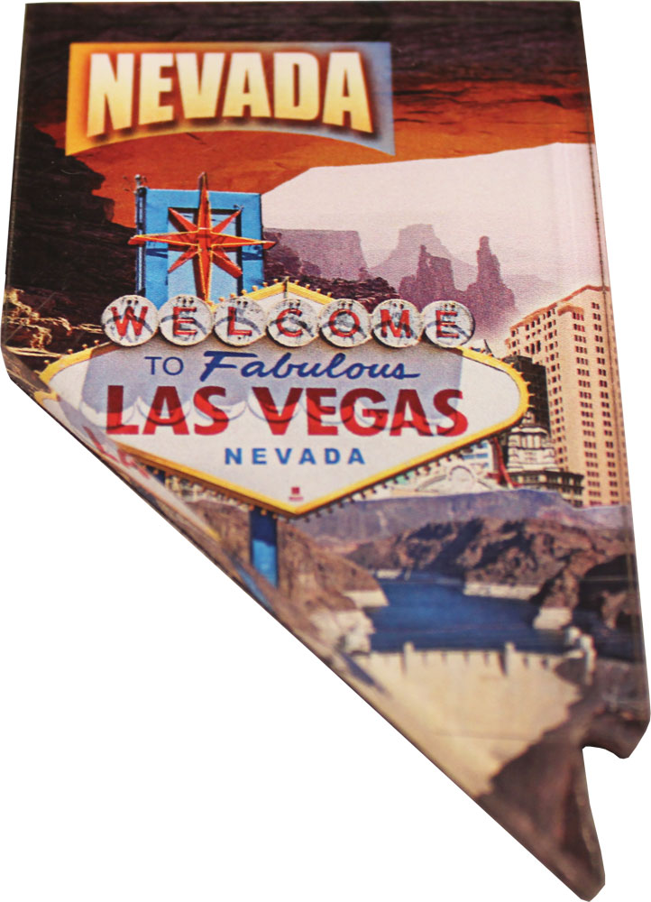 Buy Nevada Acrylic Scenic Magnet | Flagline