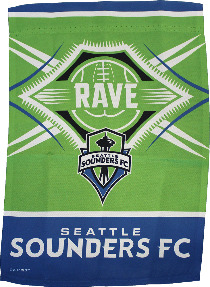 Buy Seattle Sounders - 12.5"x18" 2-Sided Garden Banner | Flagline
