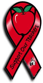 Buy Support Our Teachers Magnet | Flagline