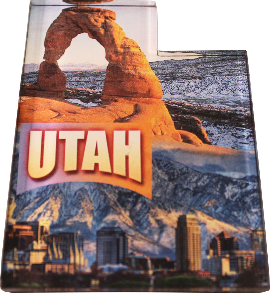 Buy Utah Acrylic Scenic Magnet | Flagline