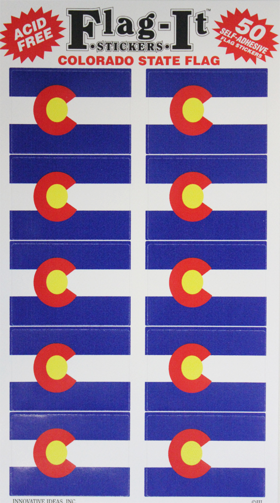 Buy Colorado 50 Count Sticker Pack | Flagline