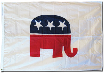 Buy Republicans - 3'X5' Nylon Flag | Flagline