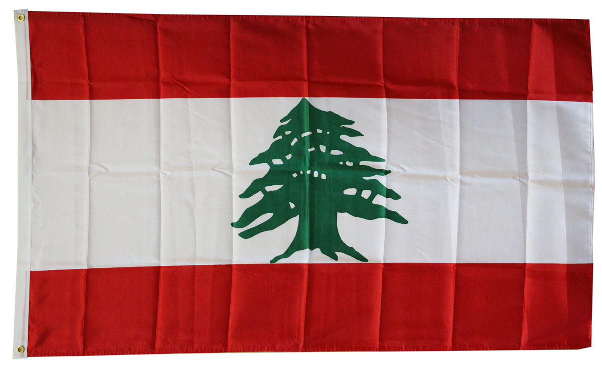 Buy Lebanon - 3'X5' Polyester Flag | Flagline