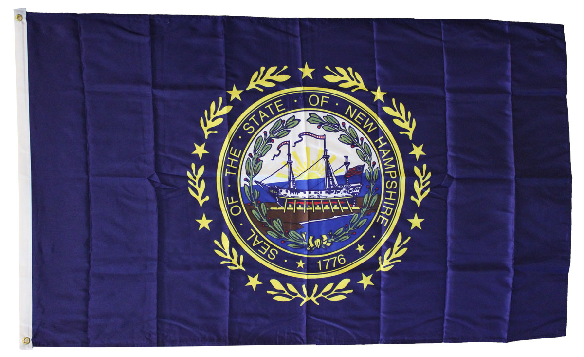 Buy New Hampshire - 3'X5' Polyester Flag | Flagline