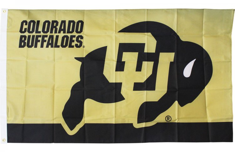 Buy University of Colorado - 3' x 5' NCAA Polyester Flag | Flagline Buy University of Colorado - 3' x 5' NCAA Polyester Flag | Flagline